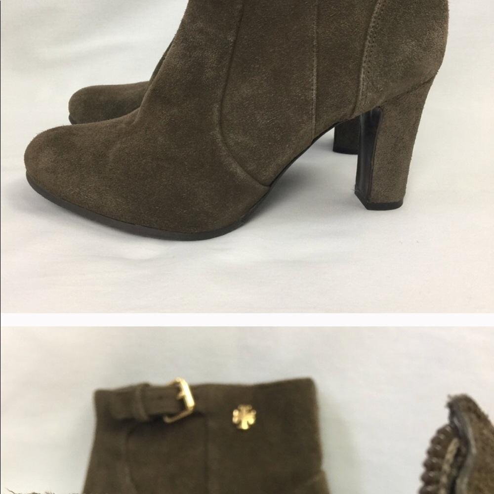 Tory Burch Suede Milan Bootie - Gem